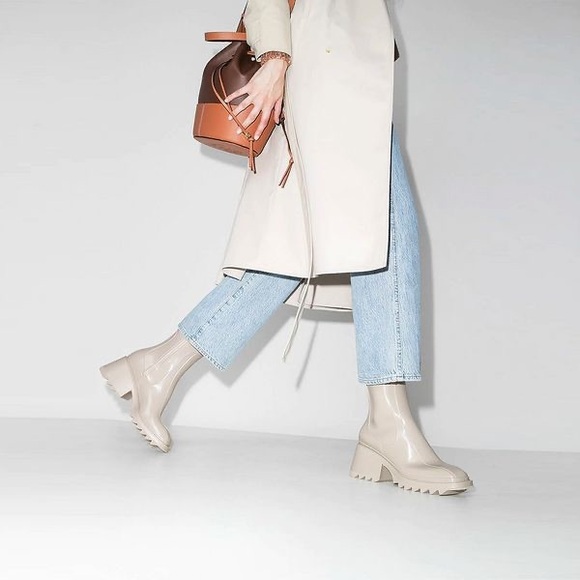 Chloe | Shoes | Chloe Betty Logo Embossed Rain Boots | Poshmark